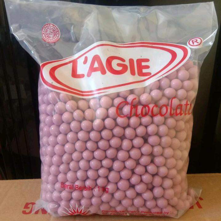 Coklat Kiloan Isi Biskuit / Coklat Lagie Mini Pink dan Mini Warna Kemasan 1 Kg Pak | Lazada ...