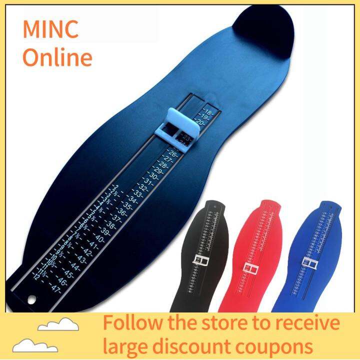 MINC ONLINE Child Adult Adjustable Foot Size Shoe Size Ruler Measuring ...