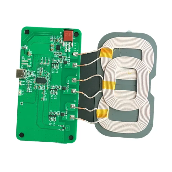 12V 5V 2A Wireless Fast Charger Charging Transmitter Module Circuit ...