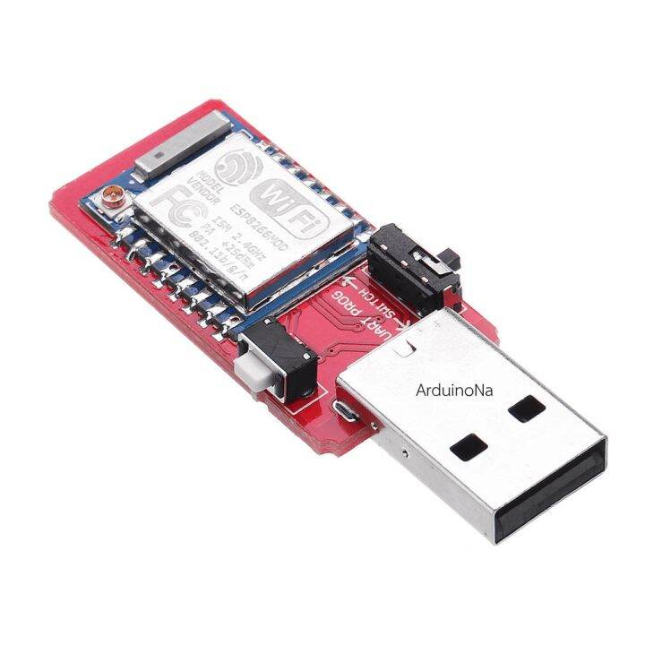 ESP-07 แบบ USB ESP8266 WIFI Module Adapter Board Computer Wireless ...