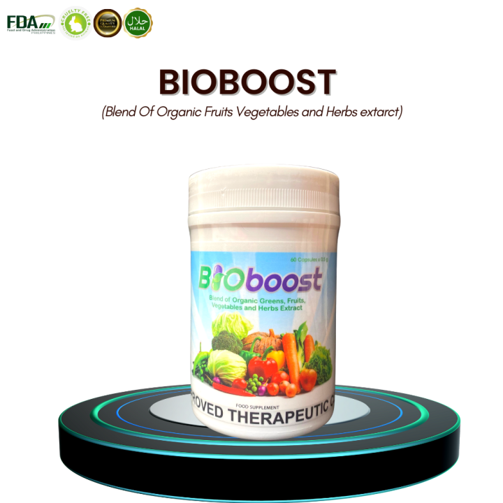 Original 100% Bioboost Blend of Organic Greens, Fruits, Vegetables and ...