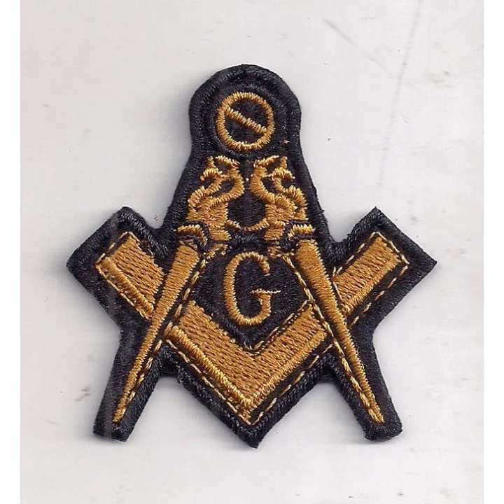 freemason mason freemasonry patch embroidery cute size 2inches GA20072 ...