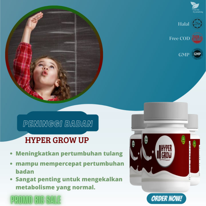 HYPER GROW CAPSULE TAMBAH TINGGI BADAN supplement peninggi badan ...