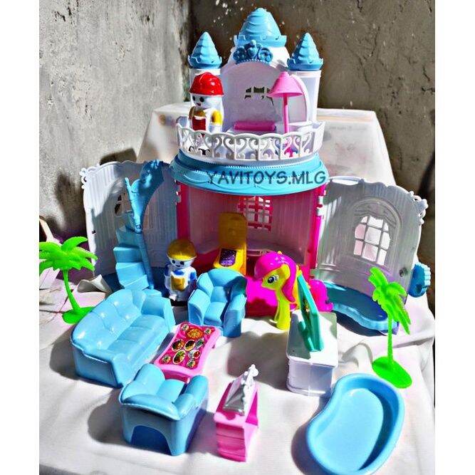 DREAM CASTLE LH 4 / MAINAN ANAK EDUKASI RUMAH RUMAHAN ISTANA MEGAH | Lazada Indonesia