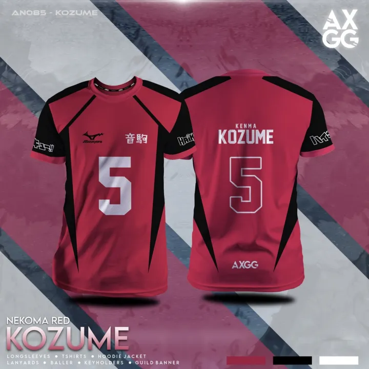 2022 AXGG ' Haikyuu Nekoma - Kozume ' Anime Shirt | Lazada PH