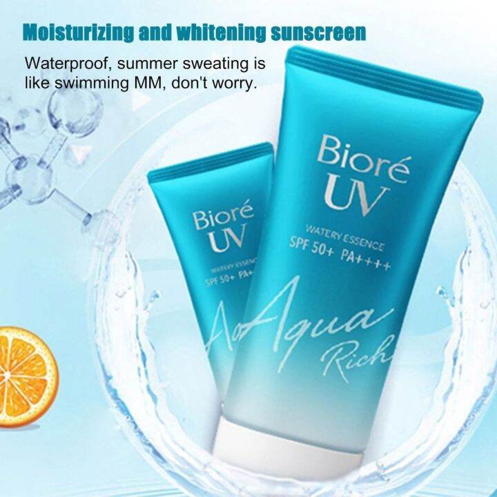 Biore Uv Sunscreen Cream Spf 50 For Face Cream Body Whaterproof ...