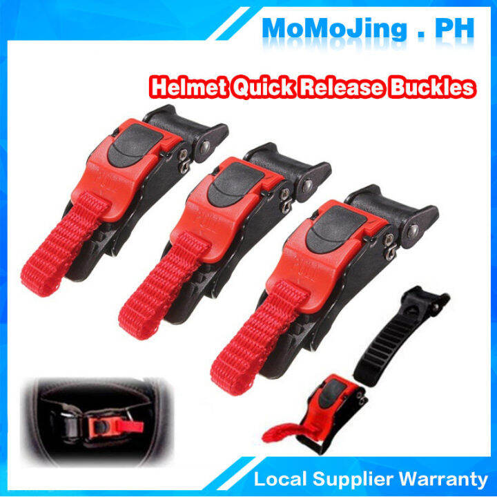 3PCS Universal Helmet Quick Release Buckles / Buckle for Motor Riders ...