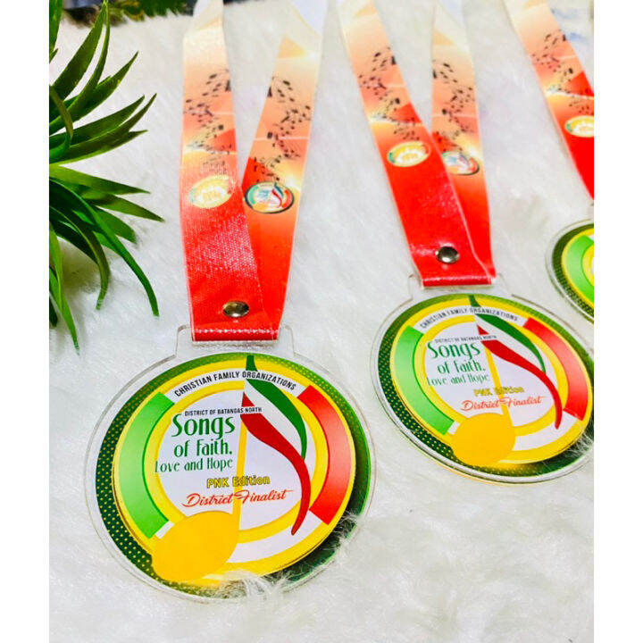 Acrylic Medal with Personalized Lace | Lazada PH