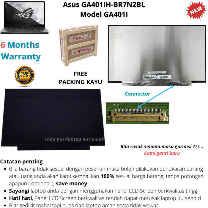 LCD Laptop Asus GA401IH-BR7N2BL Model GA401I new original | Lazada ...