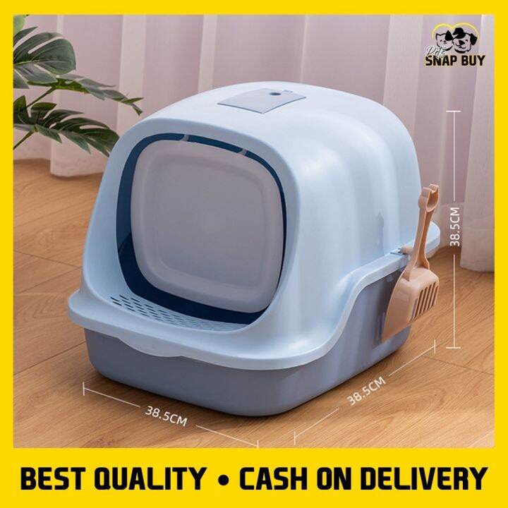 Hot search [READY STOCK] Heavy duty Cat Litter Box with Scooper fat cat ...