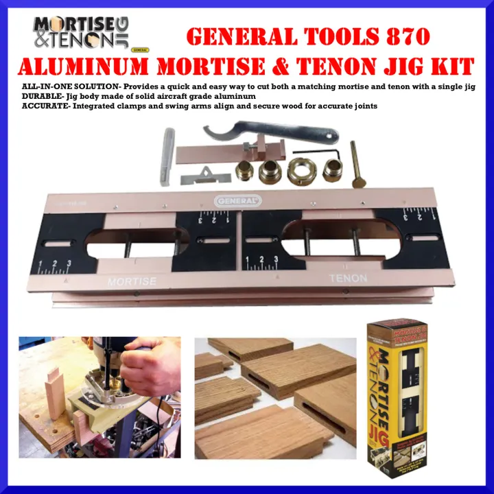 General Tools 870 Aluminum Mortise and Tenon Jig Kit | Lazada PH