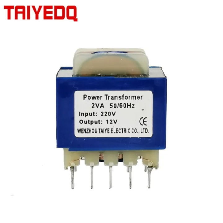 Transformer EI28 * 17 2W Pin Type หม้อแปลงไฟ AC 220V Copper Coil Needle แนวนอนสำหรับอุปกรณ์ ...