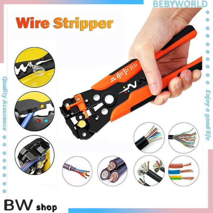 Wire Stripping Tool, Automatic Stripper/cutting Pliers Tool For ...