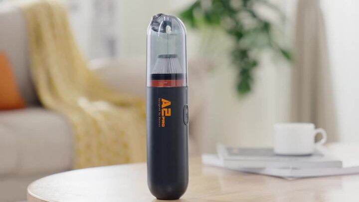 Baseus เครื่องดูดฝุ่นในรถยนต์มินิมือถือเครื่องดูดฝุ่นอัตโนมัติ6000Pa ...