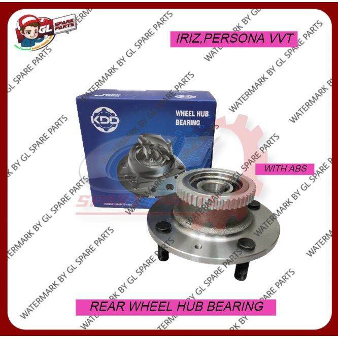 KDD REAR WHEEL BEARING ASSY PROTON IRIZ / PERSONA VVT 2016> @1PC (WITH ...