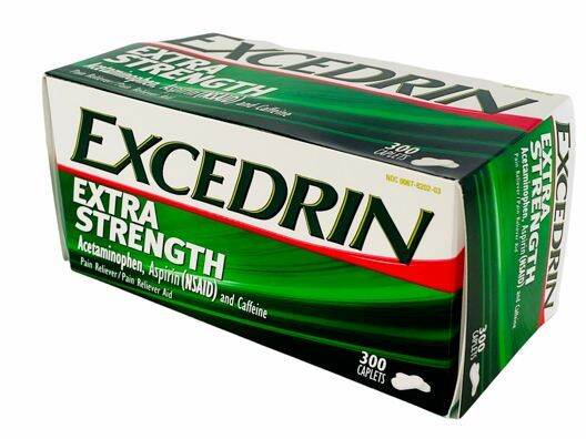 EXCEDRIN Extra Strength, 300 Caplets, Exp. 05/2023 | Lazada PH