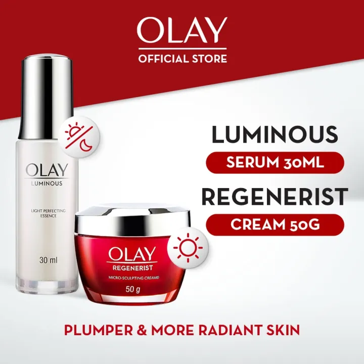 Olay Skin Regenerist Power Duo Micro Sculpting Cream 50g White