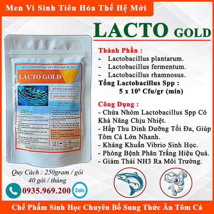 Men vi sinh tiêu hóa Lacto Gold Thế hệ mới , chịu nhiệt , phòng bệnh ...