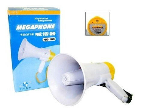 Many Function Folding Portable Siren and Whistle Handy Megaphone ...