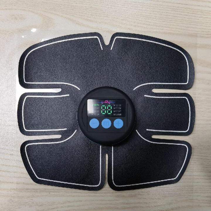 BNCABLE EMS Muscle Slimming Wireless Pad Controller Abdominal Trainer ...