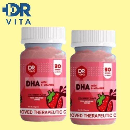 100% Original Dr. Vita DHA for kids with B-Vitamins (Twin Pack) | Lazada PH