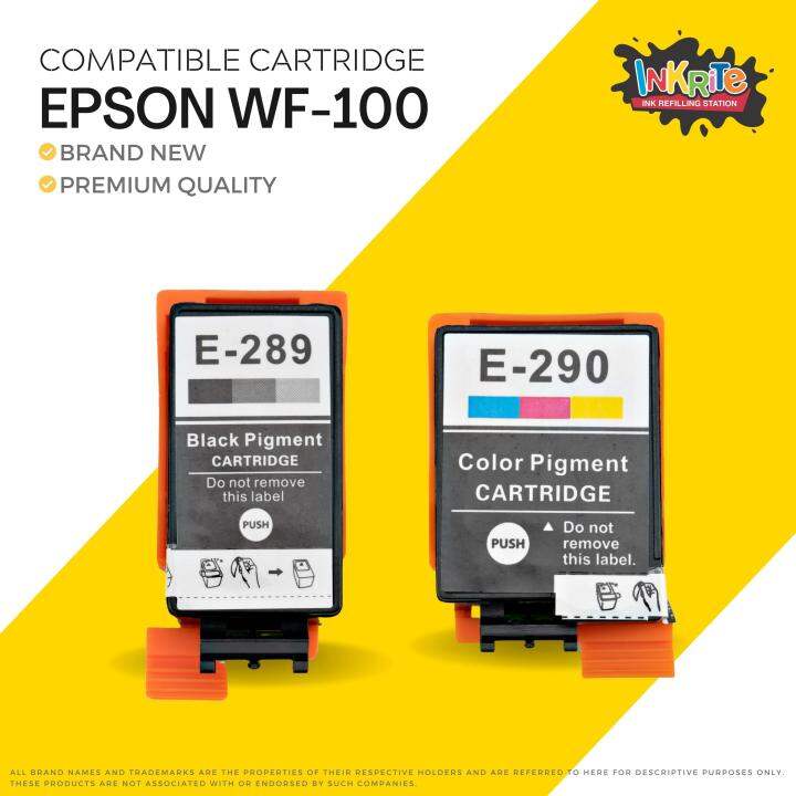 Inkrite Compatible Cartridge for Epson Workforce WF-100 | Lazada PH