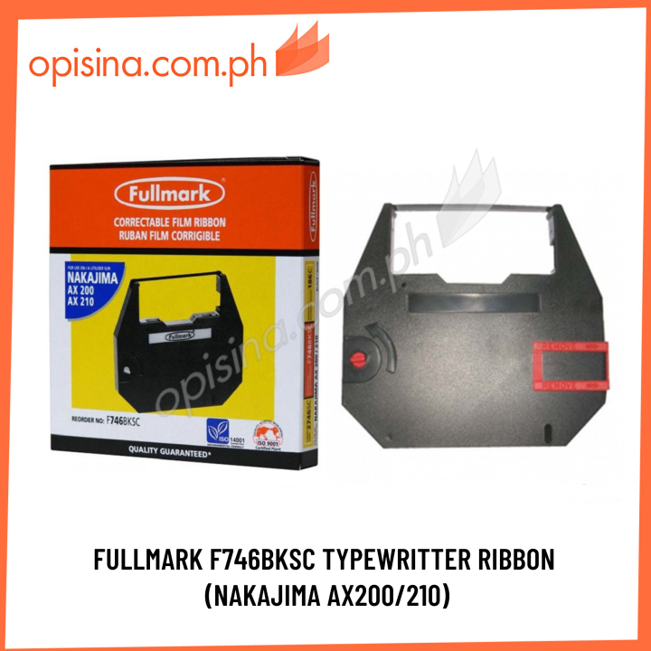 FULLMARK F746BKSC TYPEWRITTER RIBBON (NAKAJIMA AX200/210) | Lazada PH