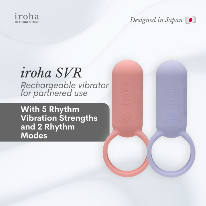 iroha Smart Vibe Ring (SVR) Vibrator [Rechargeable Couple Vibrating Ring] | Lazada PH
