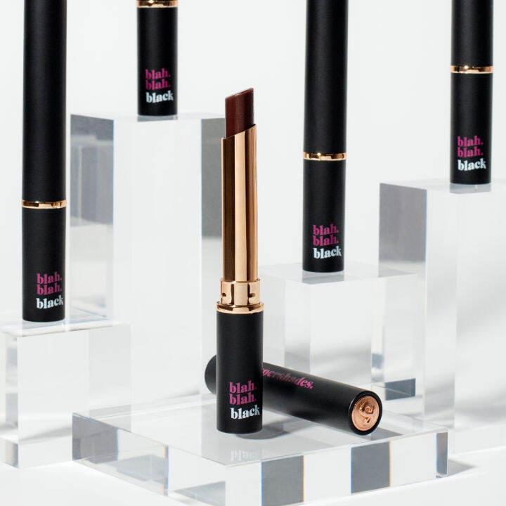 SUPERSHADES BLAH BLAH BALM #THE BLACK 🖤💖 บลาบลาบาล์ม แบล็ค แท่งสีดำ ลิป ...
