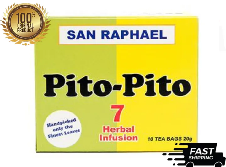 San Raphael Pito-Pito Herbal Tea 1 Box / 10 Tea Bags (20g) | Lazada PH