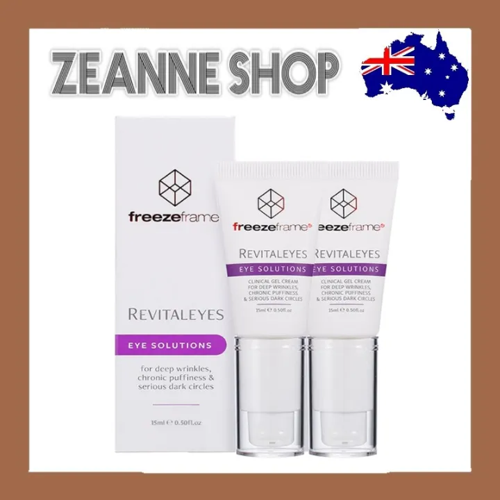 [Pre Order] Freezeframe Revitaleyes eye serum ( DUO 15ml x 2 )(Made In ...