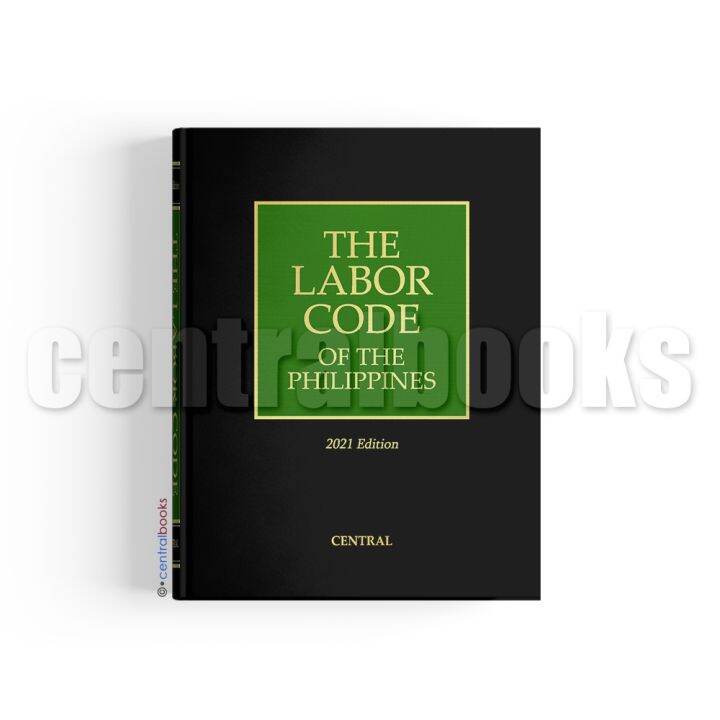 The Labor Code of the Philippines Codal (2021 Ed.) Pocket-Size by CBSI ...