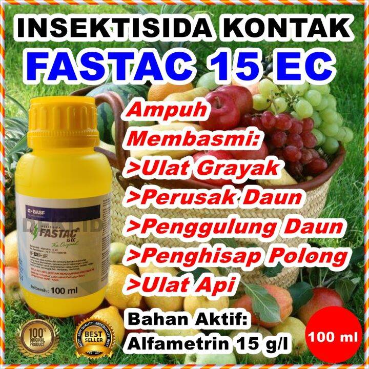 Fastac 100 ml 15 EC Insektisida Kontak Alfametrin Obat Hama Serangga ...