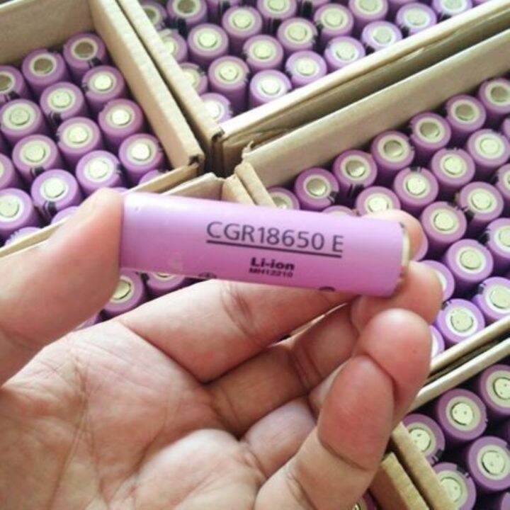 【COD】 Original Refurbish Panasonic Japan Violet CGR18650 E/A 18650 3.7v ...