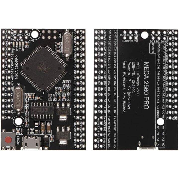 MEGA 2560 PRO Embed CH340G/ATMEGA2560-16AU Chip With Male Pin Headers For Arduino Mega2560 ...