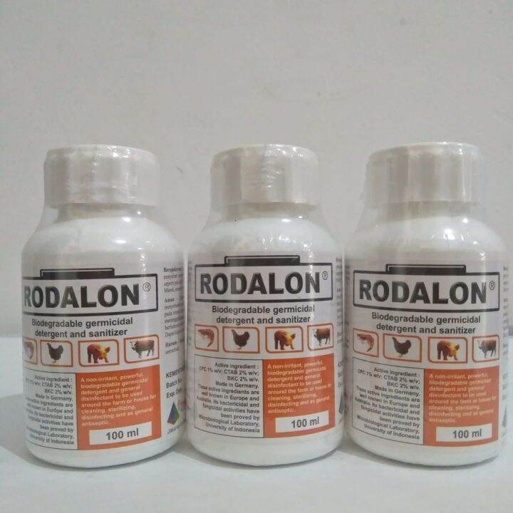 RODALON Disinfektan kandang hewan dan antiseptik cairan pembersih ...
