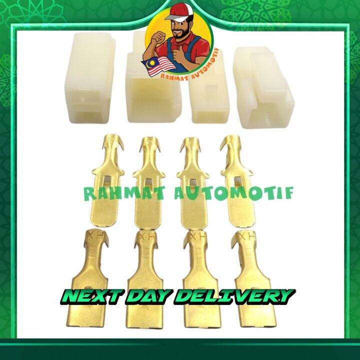 7.7mm 1 Pin 2 Pin Terminal Clip Socket Connector General Wire Car Truck ...