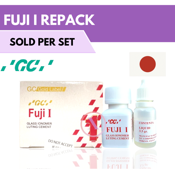 Fuji 1 / FUJI I Luting Cement Adhesive ( REPACK ) ( Pandikit ) | Lazada PH