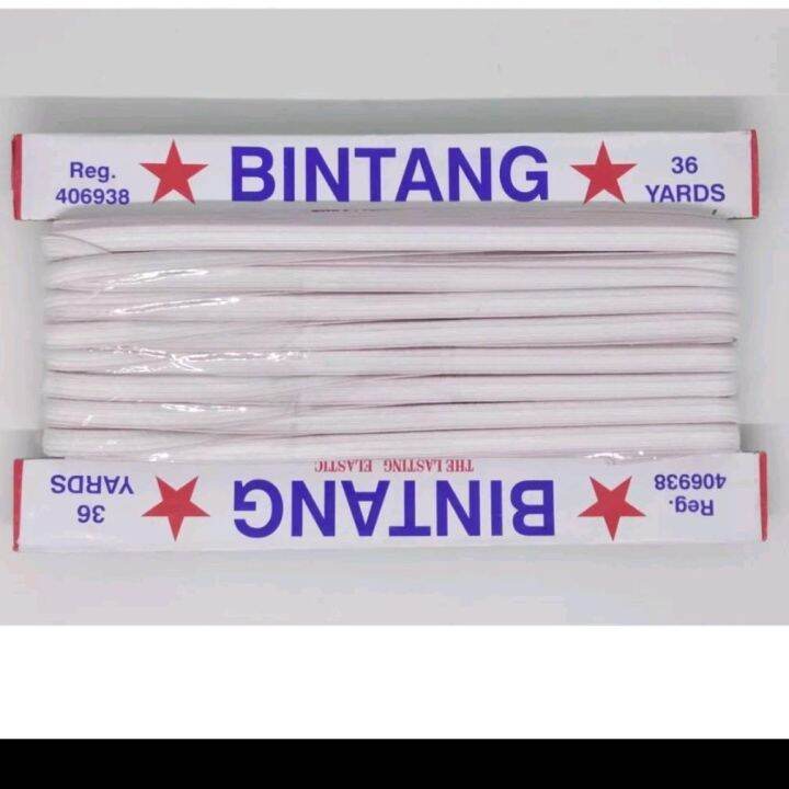Karet elastik cap bintang asli (permeter) | Lazada Indonesia