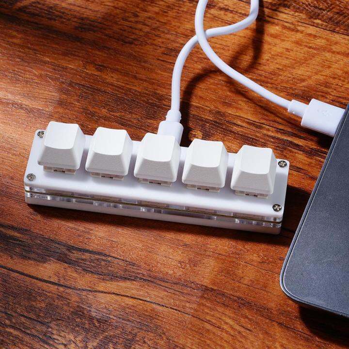 5Keys RGB Programming Keypad Mini Numpad Mechanical Keyboard OSU Gaming ... 5Keys RGB Programming Keypad Mini Numpad Mechanical Keyboard OSU Gaming ...