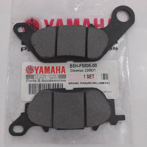 [KV] Yamaha NMAX V1/V2 REAR BRAKE PAD /DISC PAD B6H-F5805-00 | Lazada PH