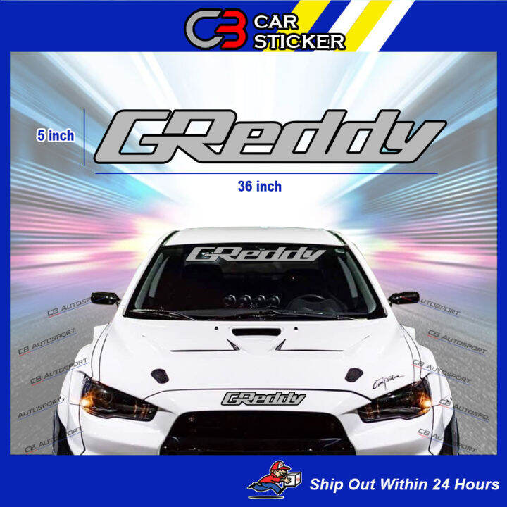 Greddy Performance Car Sticker / cs688 | Lazada