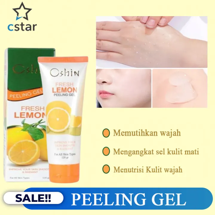 [ COD / Bayar Ditempat ] Gel Oshin Peeling Dolphin Facial Glowing Exfloating - Perontok Daki ...