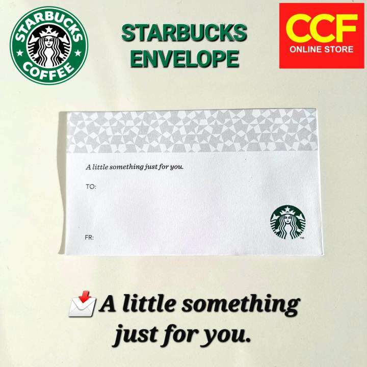 Starbucks Mini Envelope A Little Something Just For You ( sold per ...