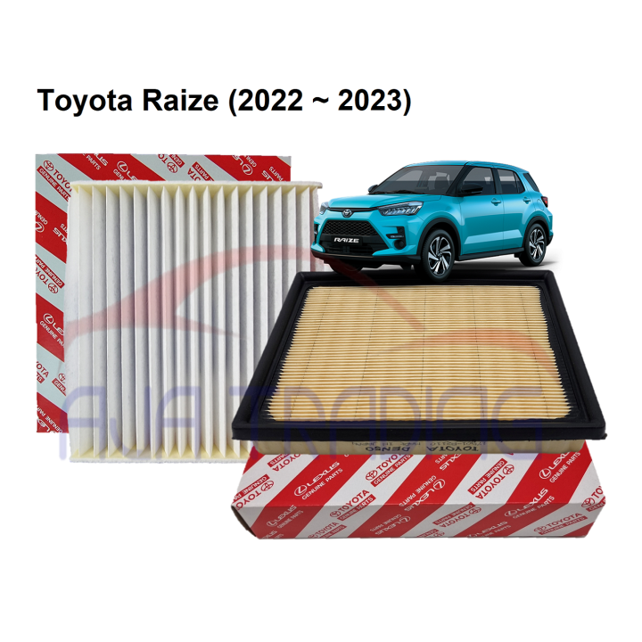 Combo Air Filter and Cabin Filter for Toyota Raize (2022 - 2023 ...
