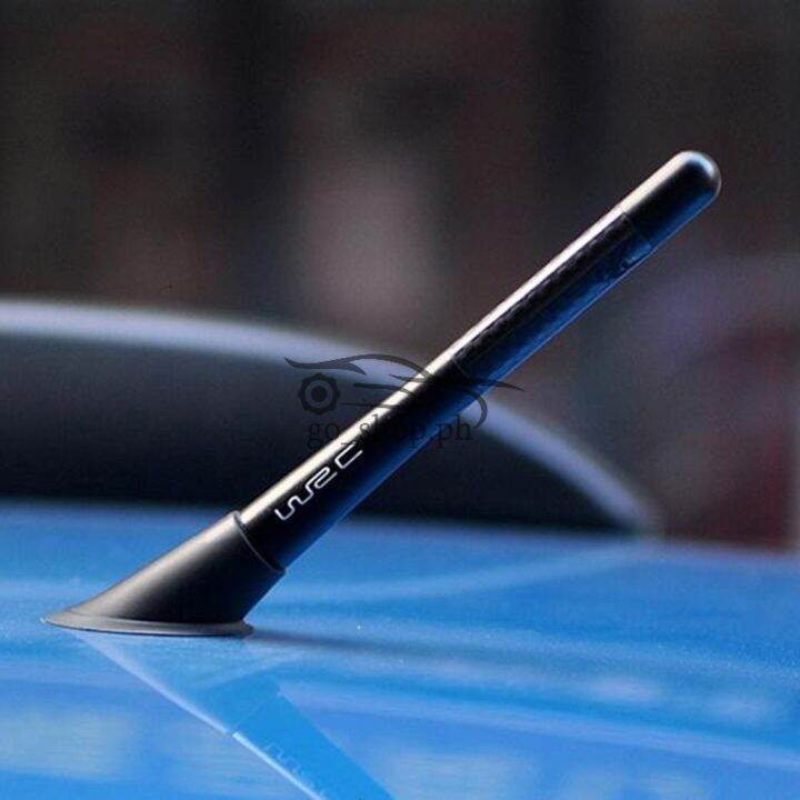 Car Antenna Wrc Style Carbon Fiber 4.7inches Universal Carbon Fiber ...