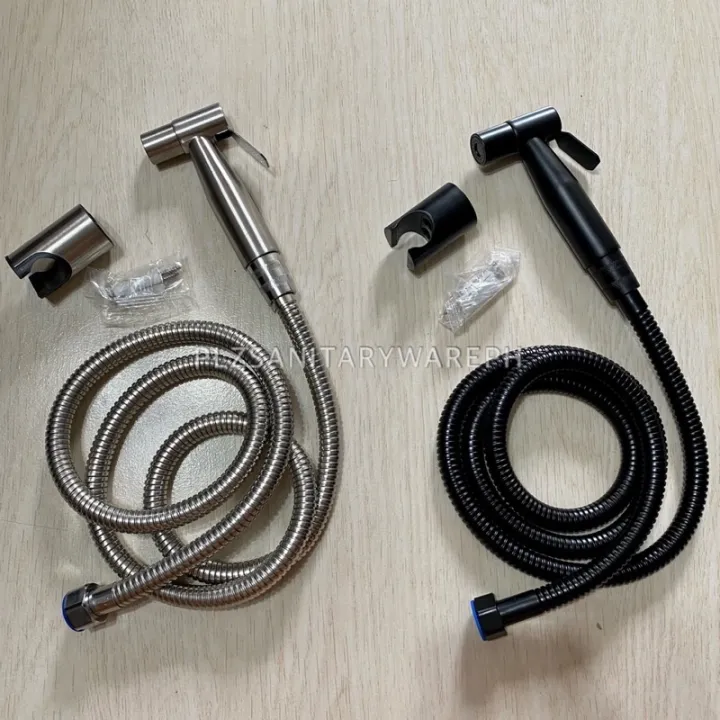 ∏ PLZ Stainless Steel SUS 304 Universal Bidet Set Silver or Matte Black ...