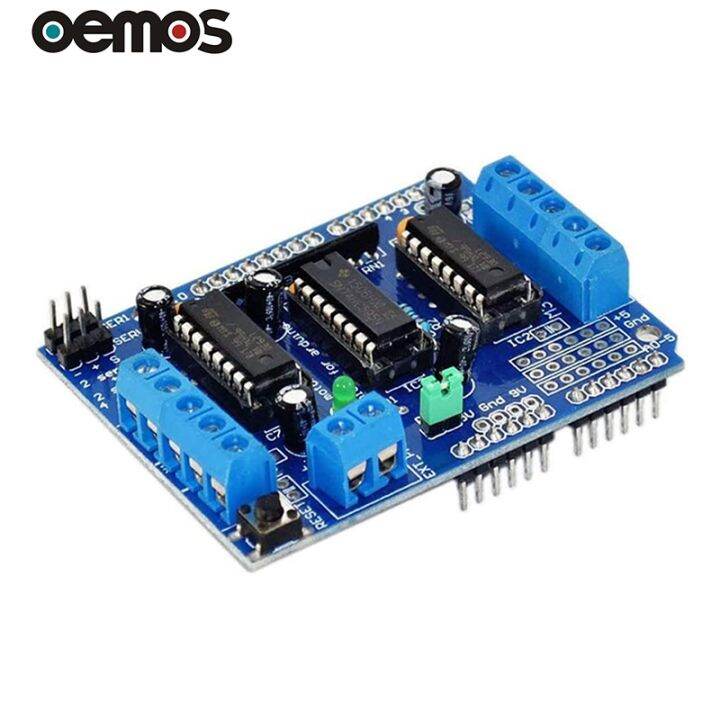 L293D Motor Drive Shield Dual For Arduino Duemilanove Motor Drive ...