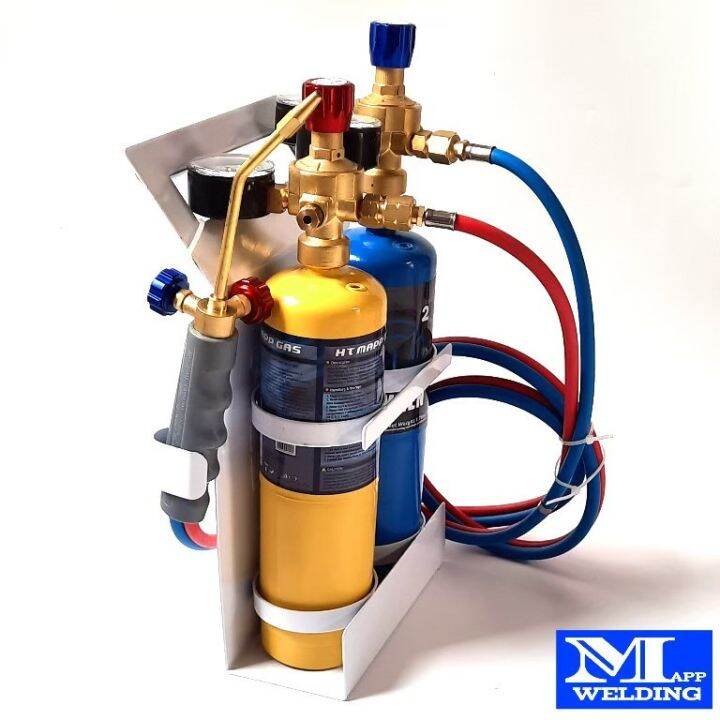 Mapp Welding ชุดเชื่อมแบบพกพา Map Regulartor GAS-OXY-1.5M (Gas 1กป. ...
