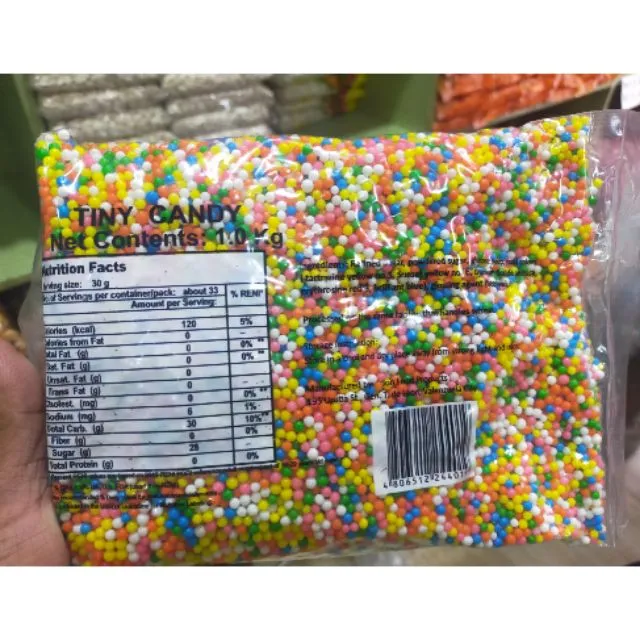 Tiny candy (small dragees - like or mini candy ball toppings sprinkle ...
